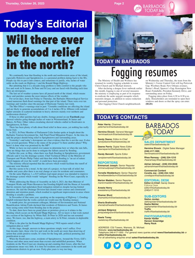 Barbados TODAY News