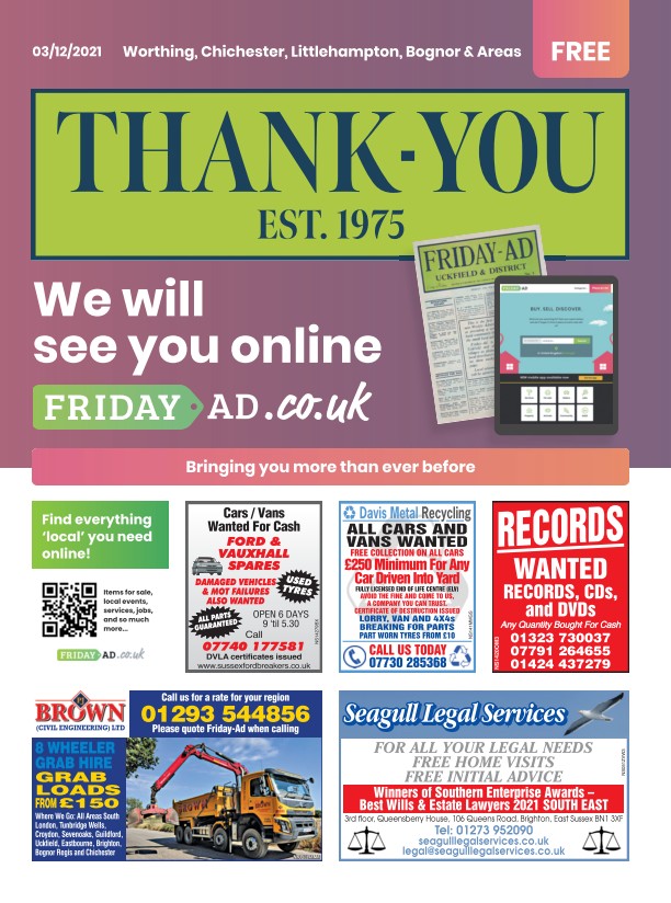 Friday-Ad Worthing
