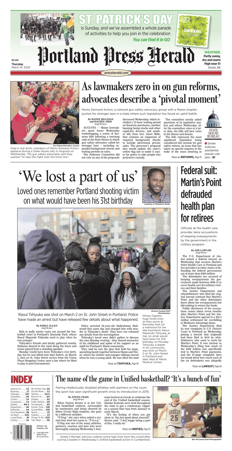 Portland Press Herald