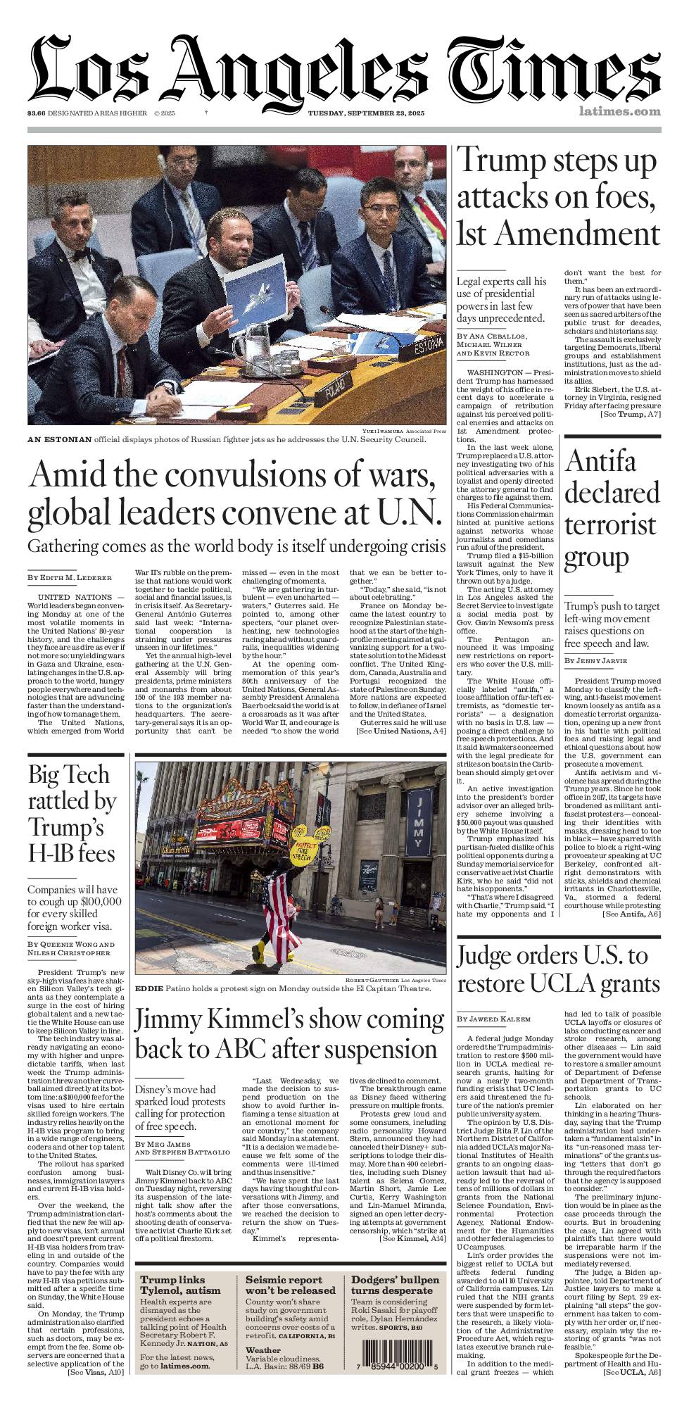 Los Angeles Times - eNewspaper