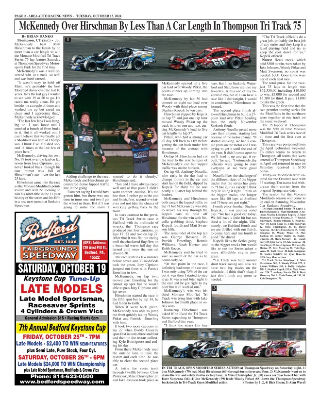 Area Auto Racing News (Open Access)