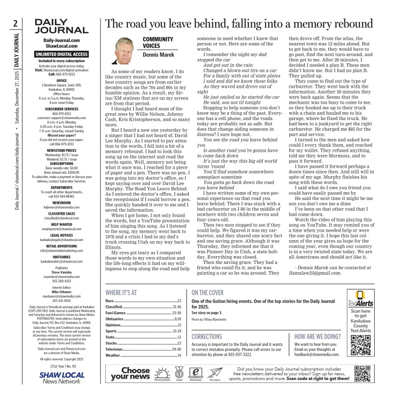 Kankakee Daily Journal