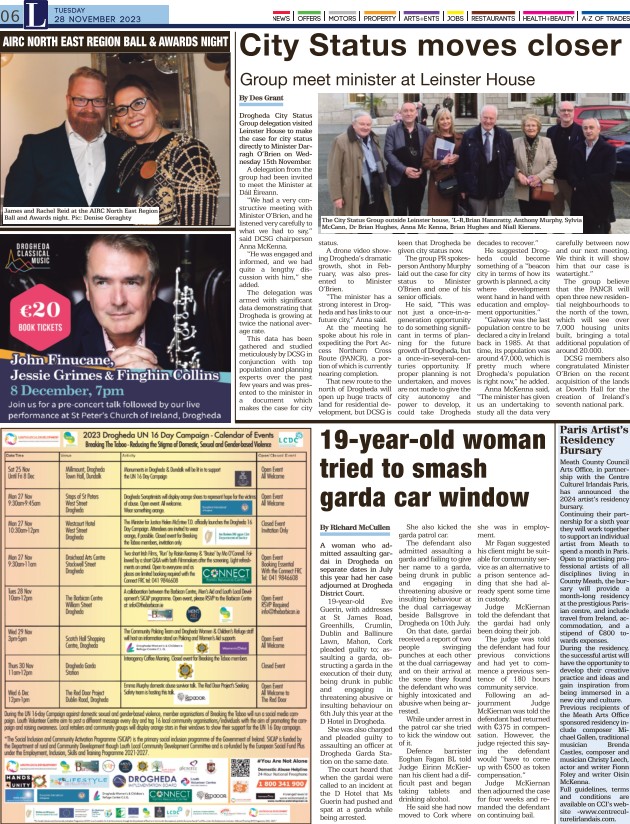 Drogheda Leader Newspaper