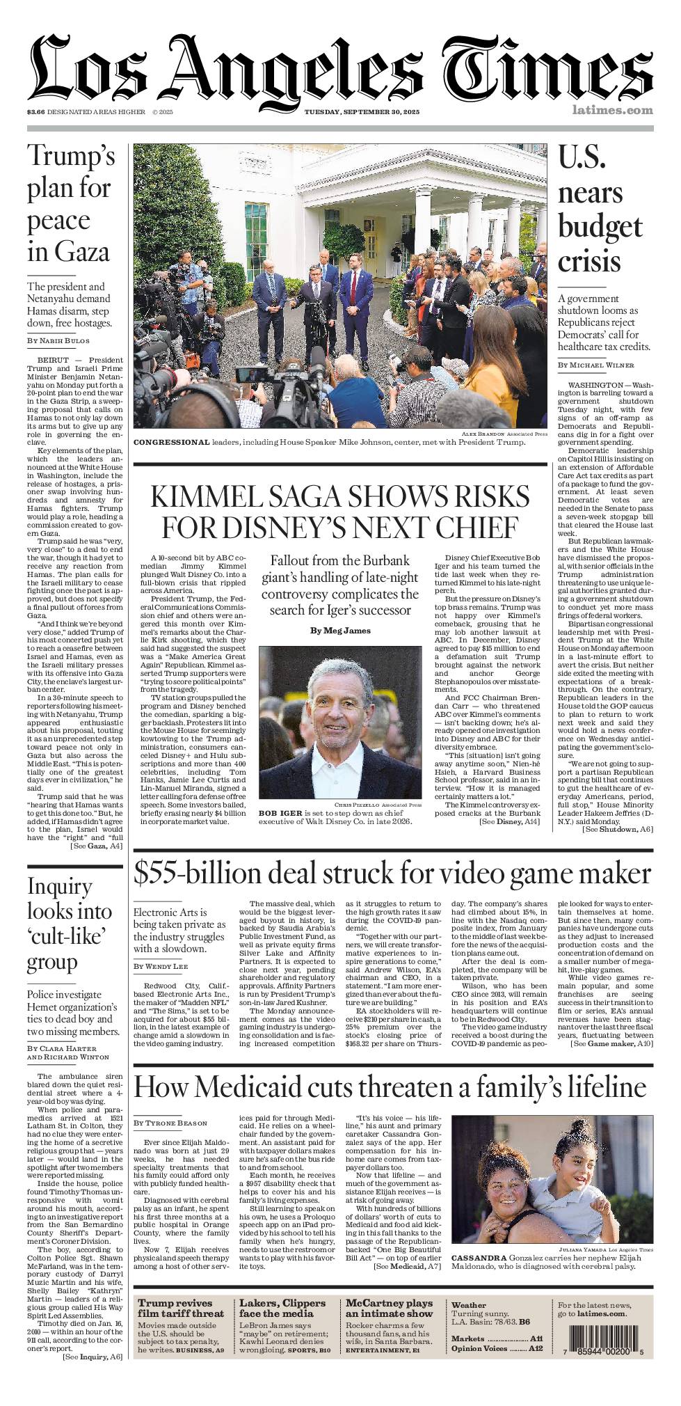 Los Angeles Times - eNewspaper