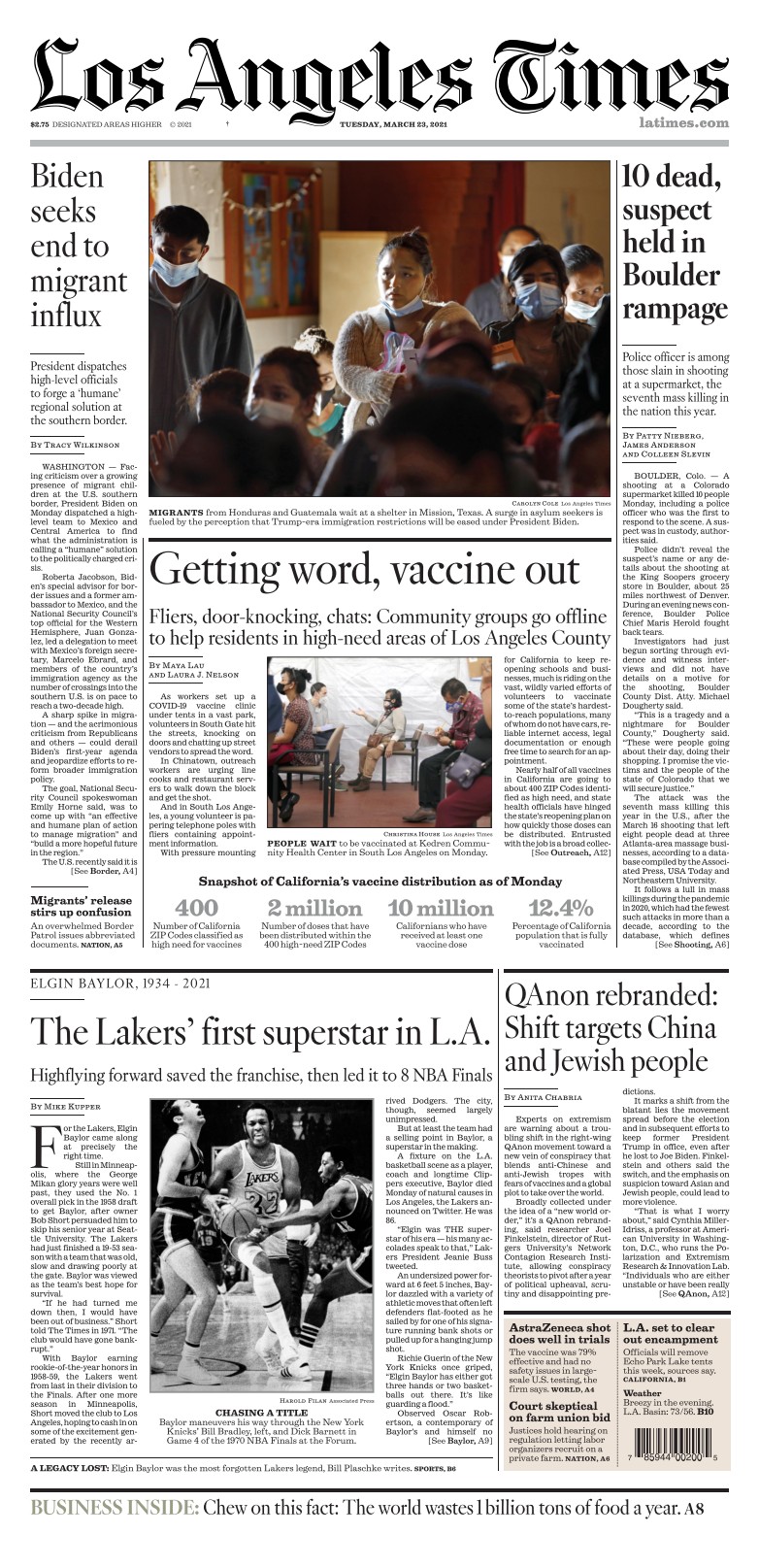 Los Angeles Times - eNewspaper