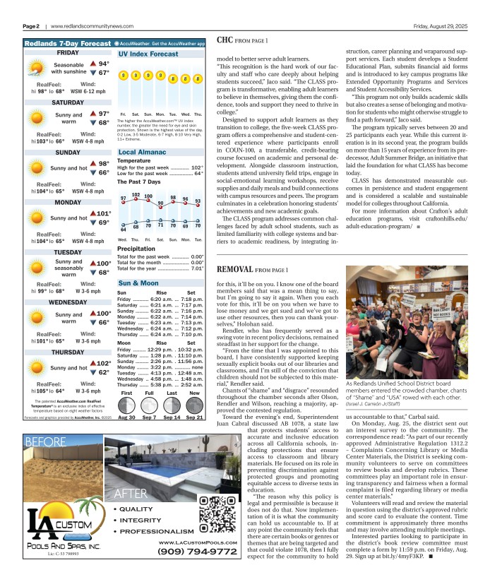 Redlands Community News