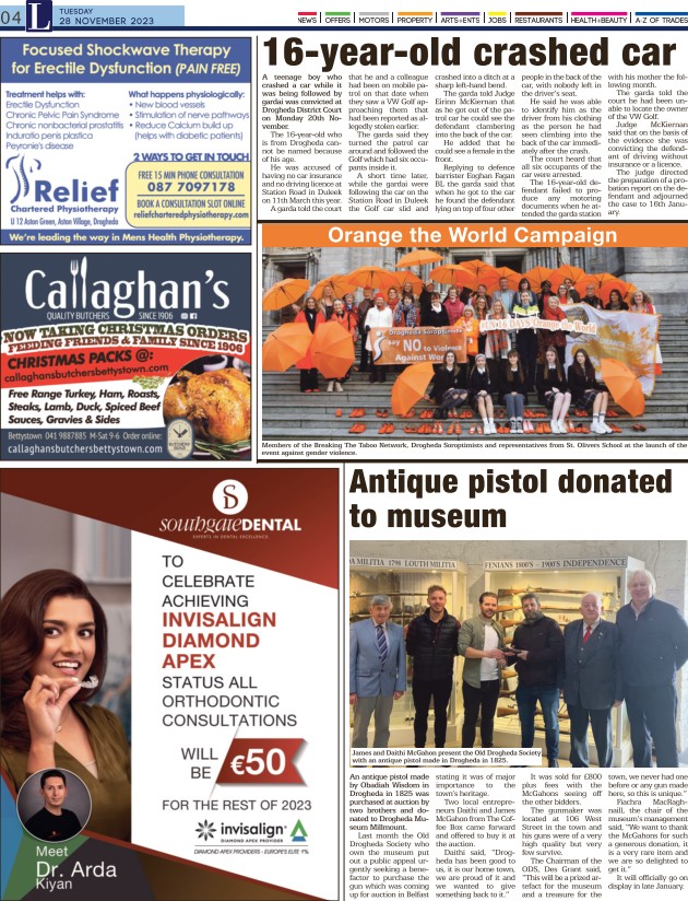 Drogheda Leader Newspaper