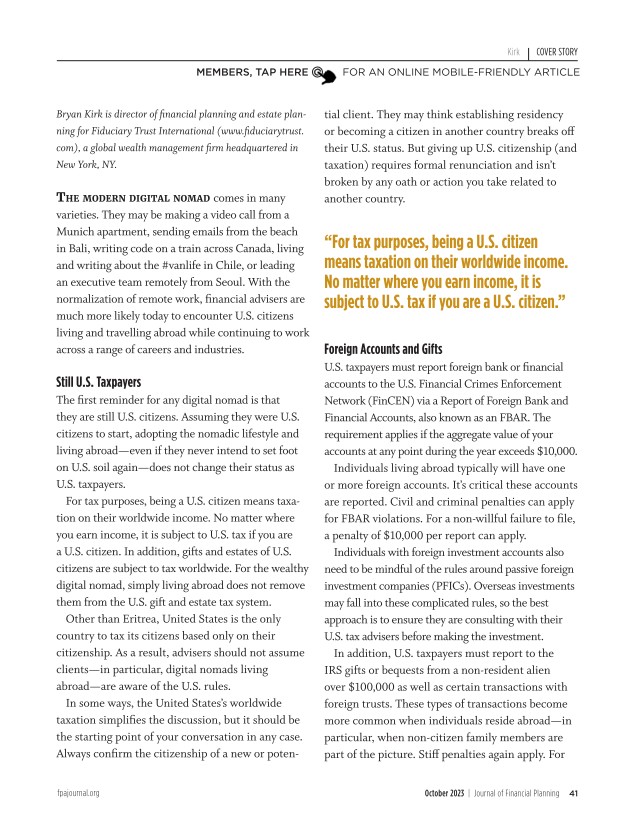 Journal of Financial Planning OPEN SAMPLES and Emails