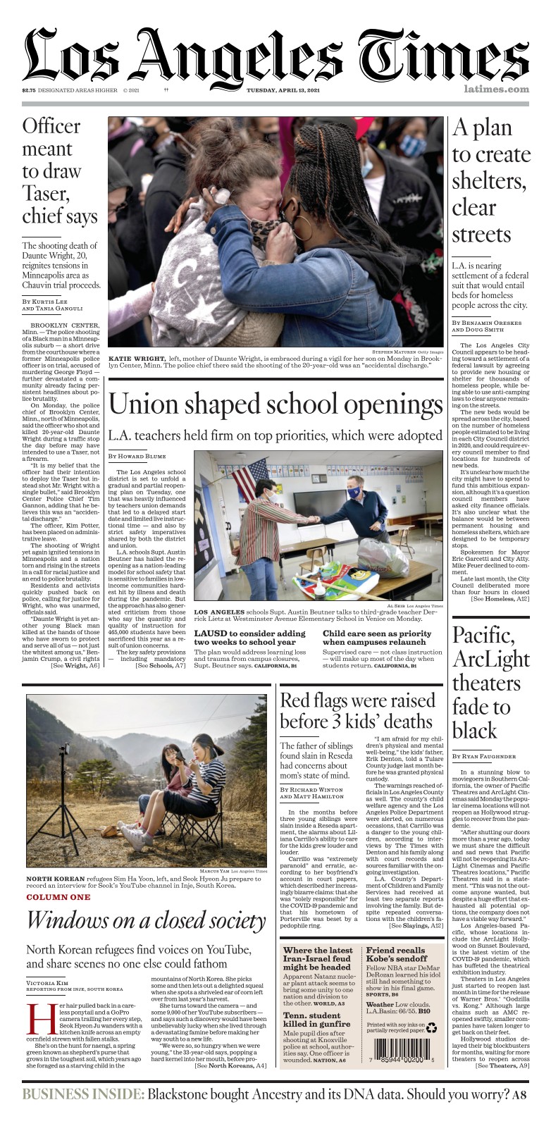 Los Angeles Times - eNewspaper