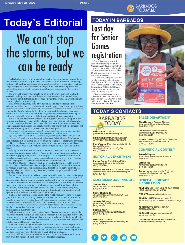 Barbados TODAY News