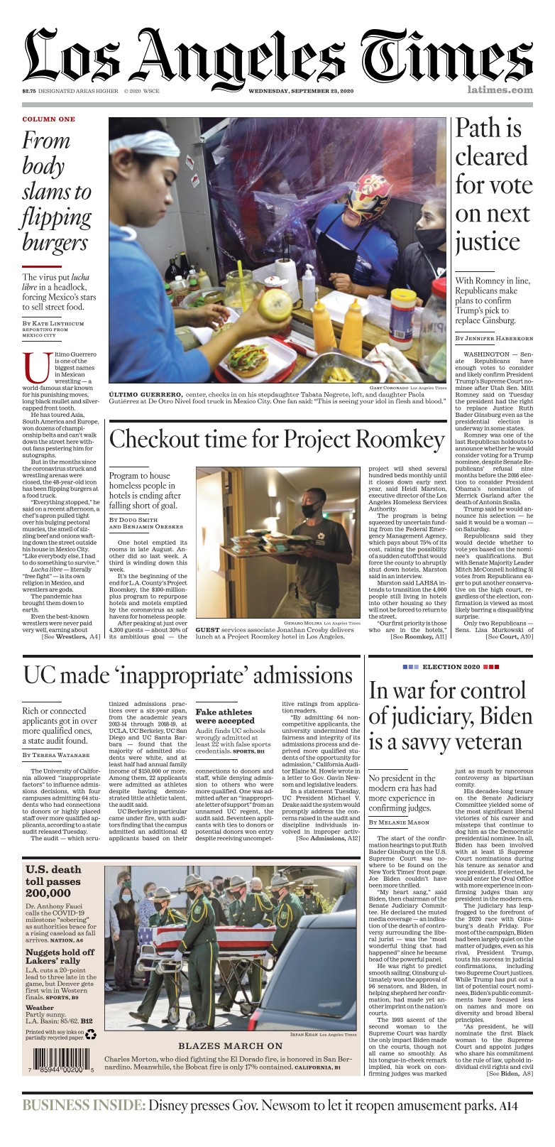 Los Angeles Times - eNewspaper