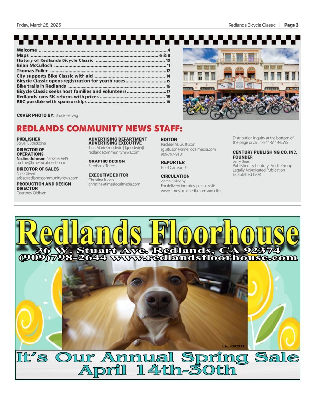CA Redlands Community News