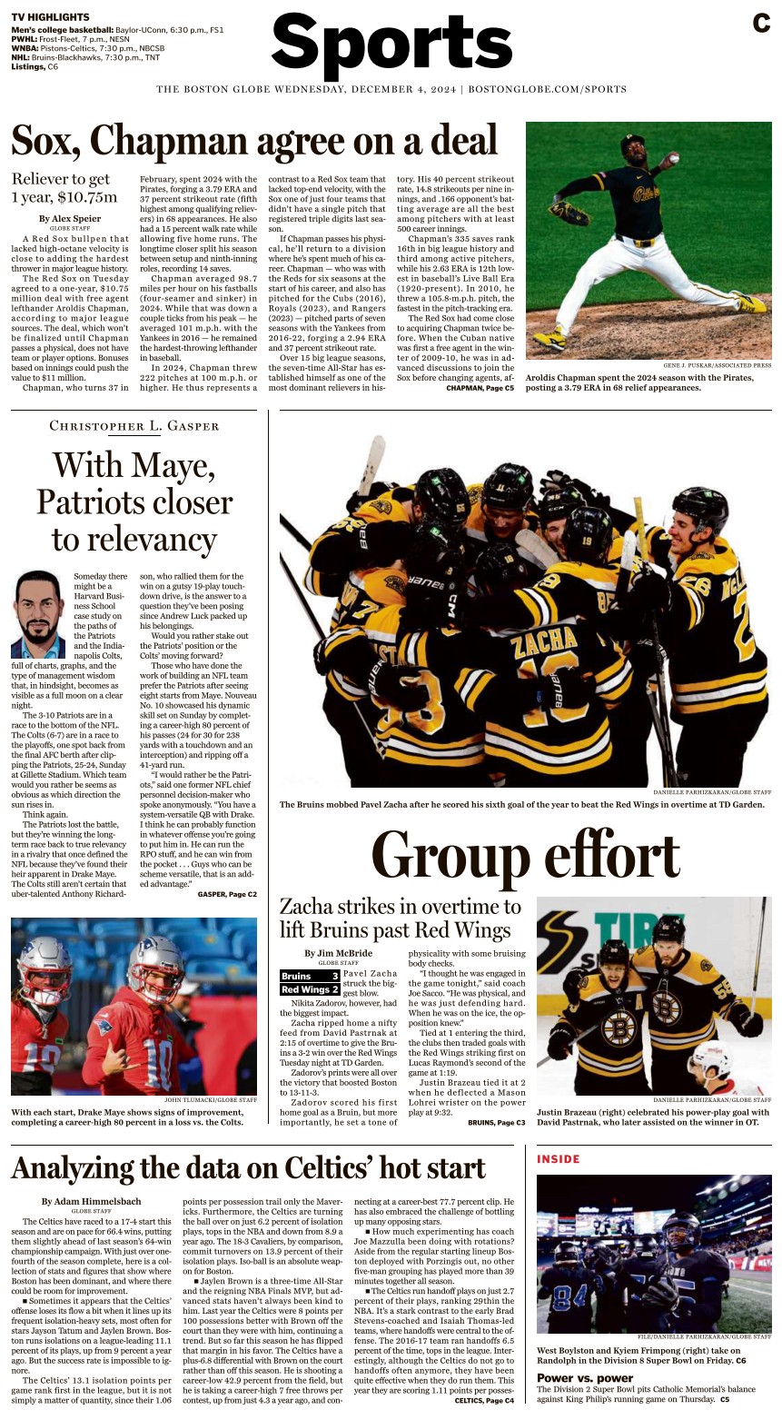 GAME 27 - BRUINS 3 Detroit 2 F/OT | Page 3 | HFBoards - NHL Message ...