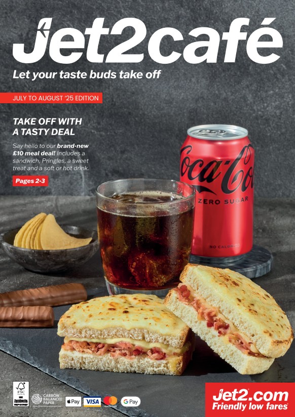 In-Flight Menu (Great Britain)