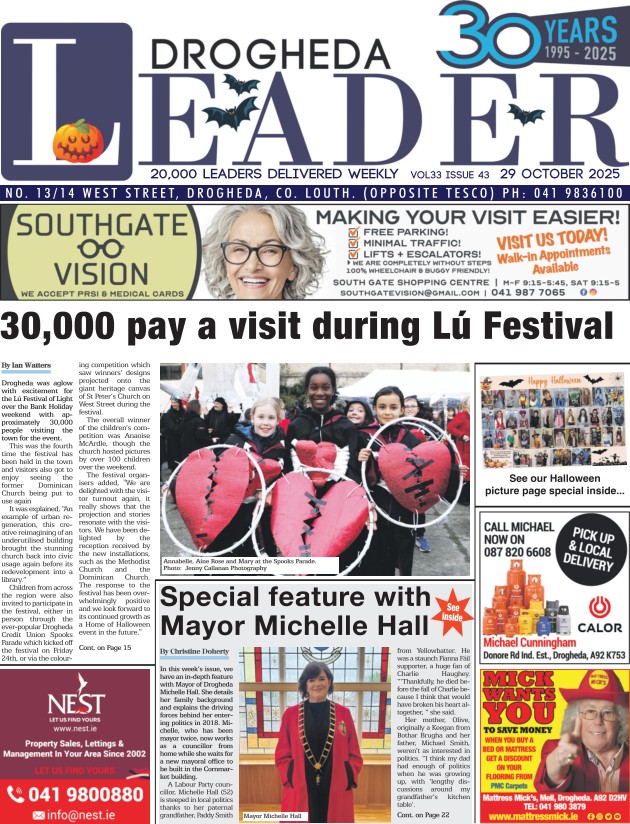 Drogheda Leader Newspaper